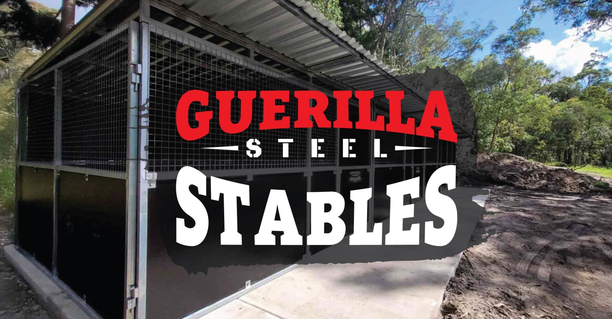 Guerilla Steel: Heavy-Duty Modular Horse Stables QLD/NSW | 2.4m High ...