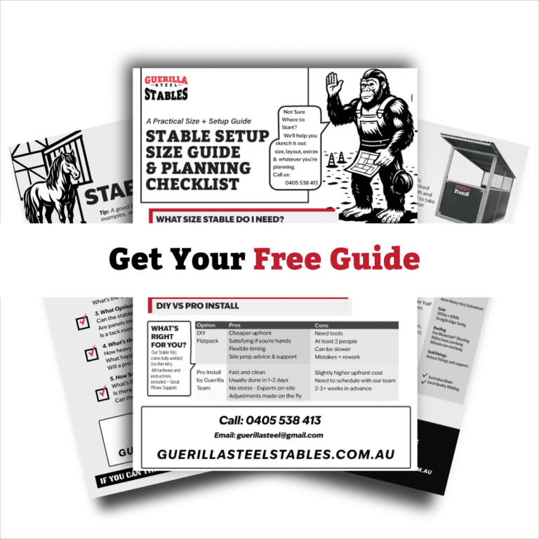 Horse Stable Planning Guide: Sizes, Layout & Setup Tips for Aussie ...
