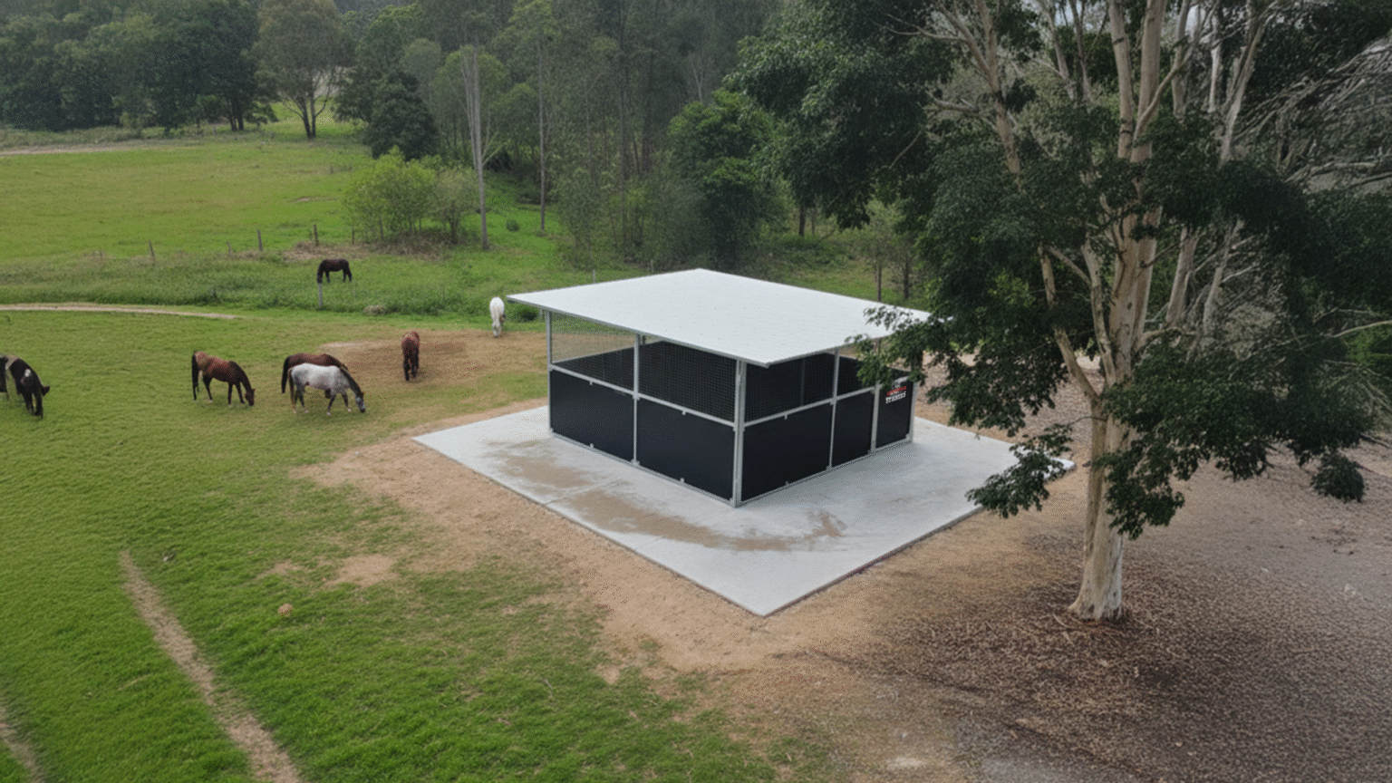 Guerilla Steel: Heavy-Duty Modular Horse Stables QLD/NSW | 2.5m High ...