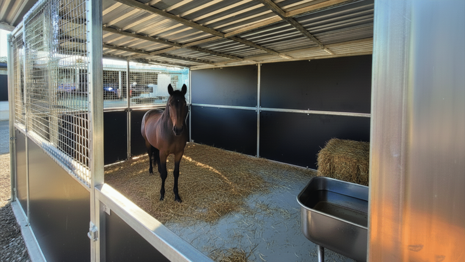 Guerilla Steel: Heavy-Duty Modular Horse Stables QLD/NSW | 2.5m High ...
