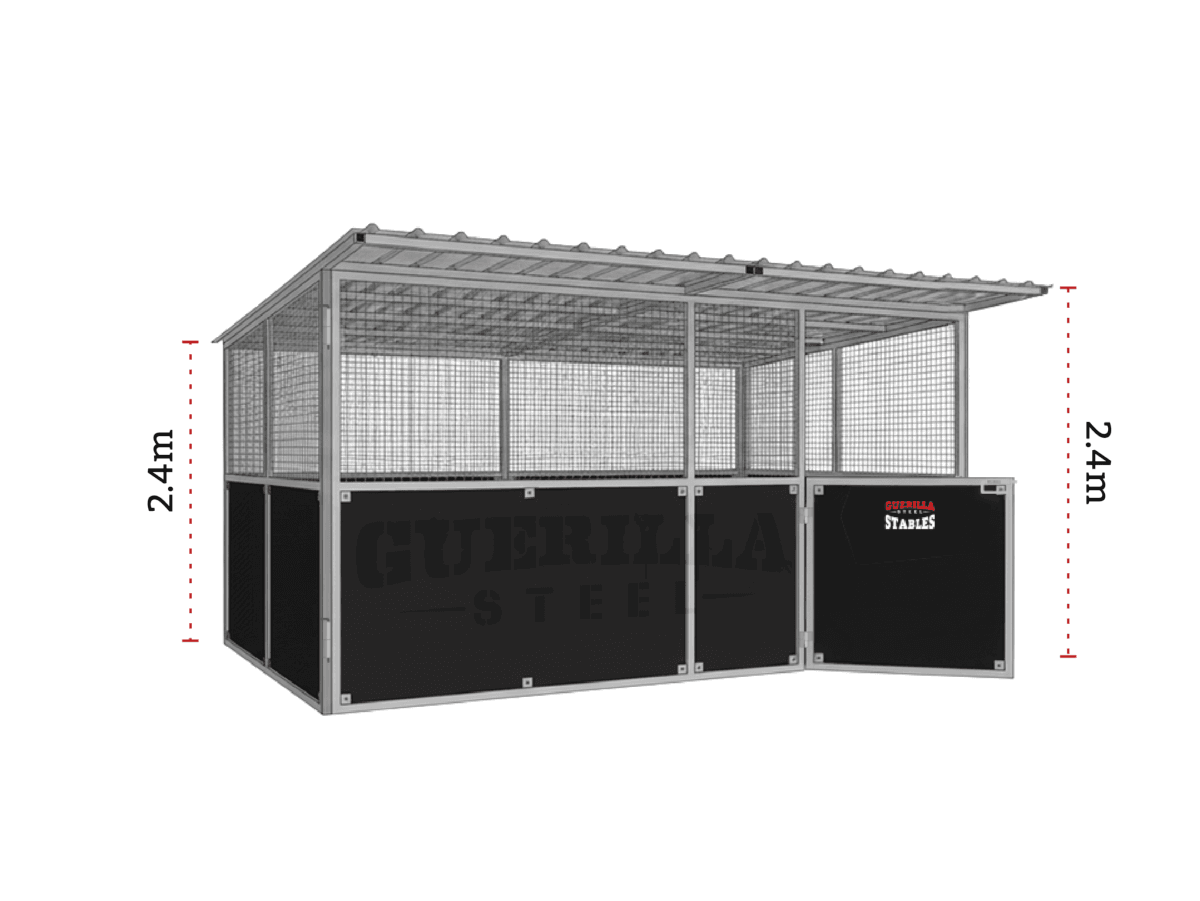 Modular Multi-Bay Horse Stables | Tack Rooms & Breezeways | Start from ...
