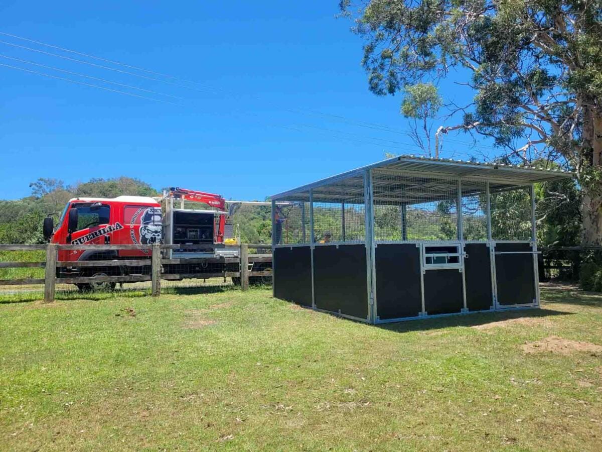 Guerilla Steel: Heavy-Duty Modular Horse Stables QLD/NSW | 2.4m High ...